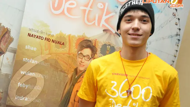 Cara Stefan William Hindari Cinta Lokasi di Film '3600 Detik' - ShowBiz Liputan6.com